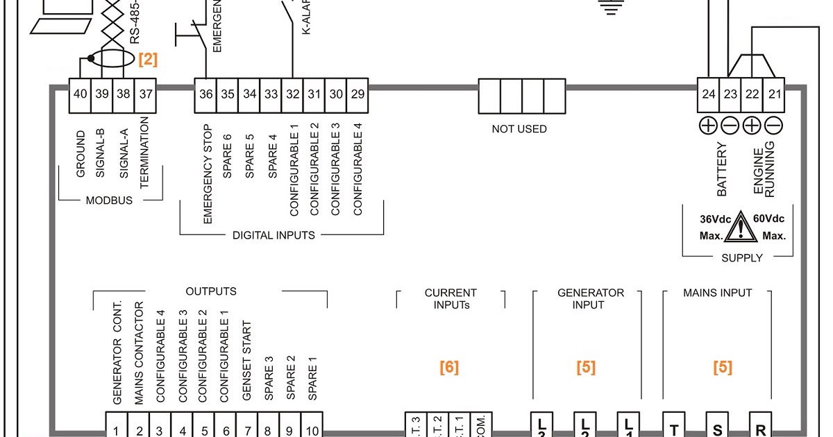 Schéma inverseur de source automatique Be142 ats