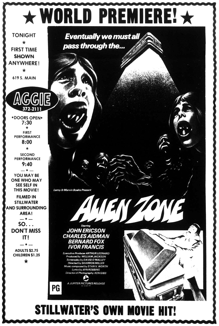 TEMPLE OF SCHLOCK: Movie Ad of the Week: ALIEN ZONE (1978)