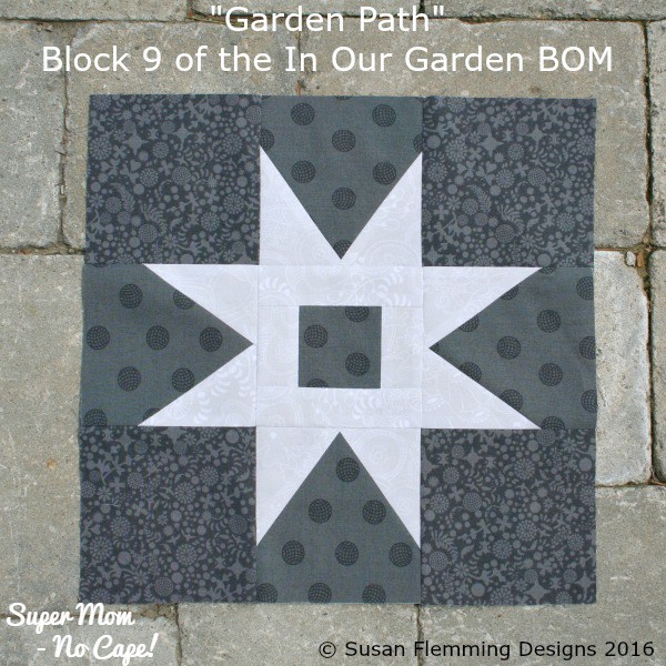 Sew Incredibly Crazy: In Our Garden Block of the Month - Month #5
