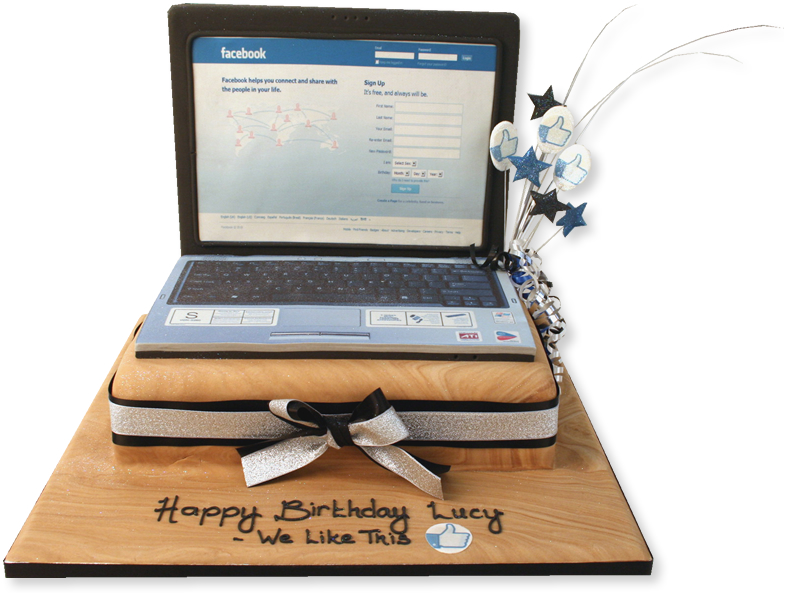 Facebook Cake