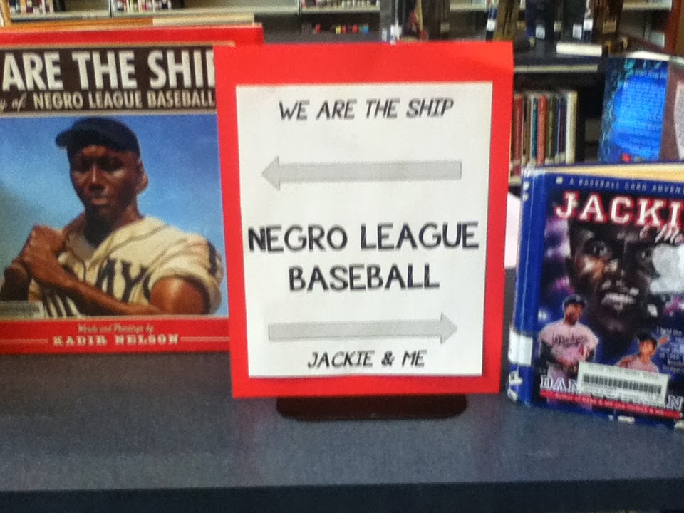DCG Middle School Library: Fiction Meets Reality in a New Display