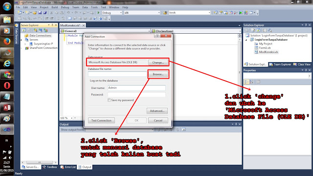 YPS CRYPT: Membuat Module Koneksi MS.Access di VB.NET