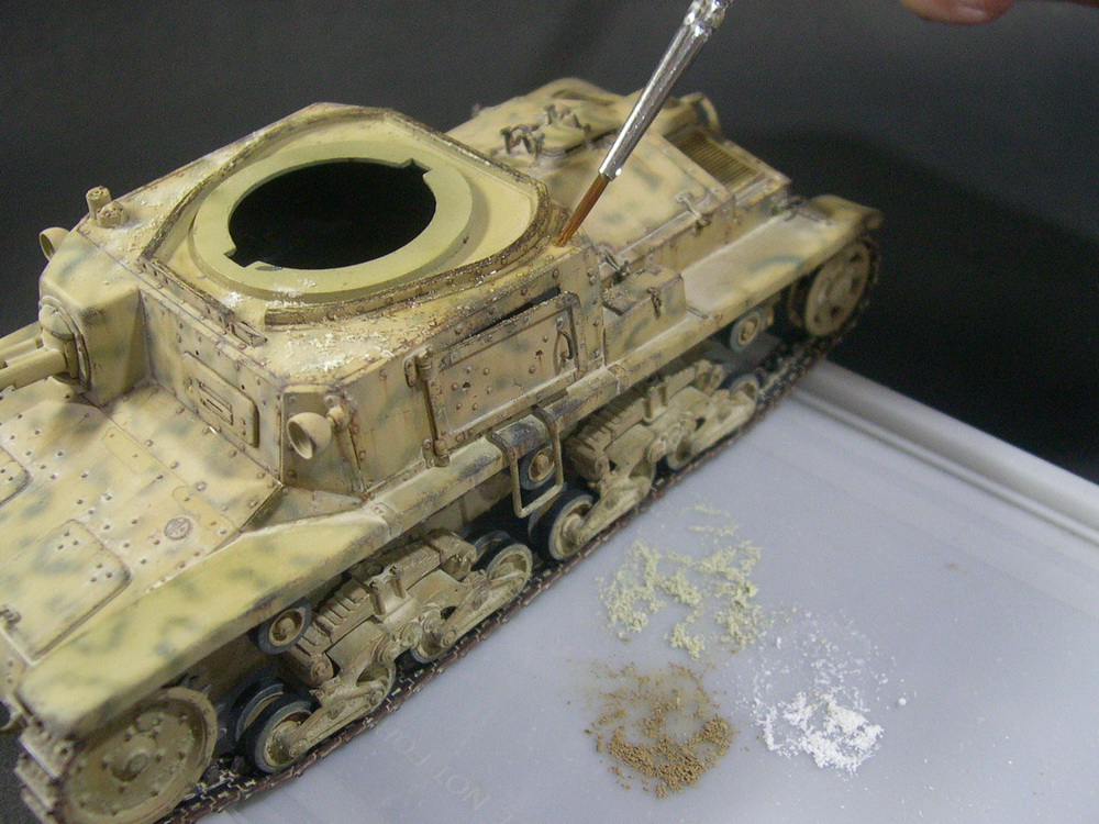 Thor-Modelling Studio: Weathering AFV part 3