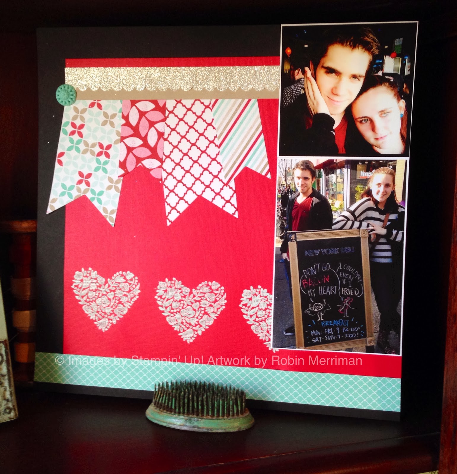 Trinity Designs: Beautiful Banners Scrapbook Pages