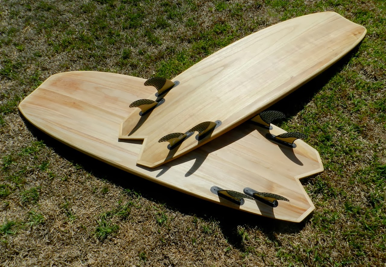 Wooden Surfboards: Wooden surfboard Eco Challenge
