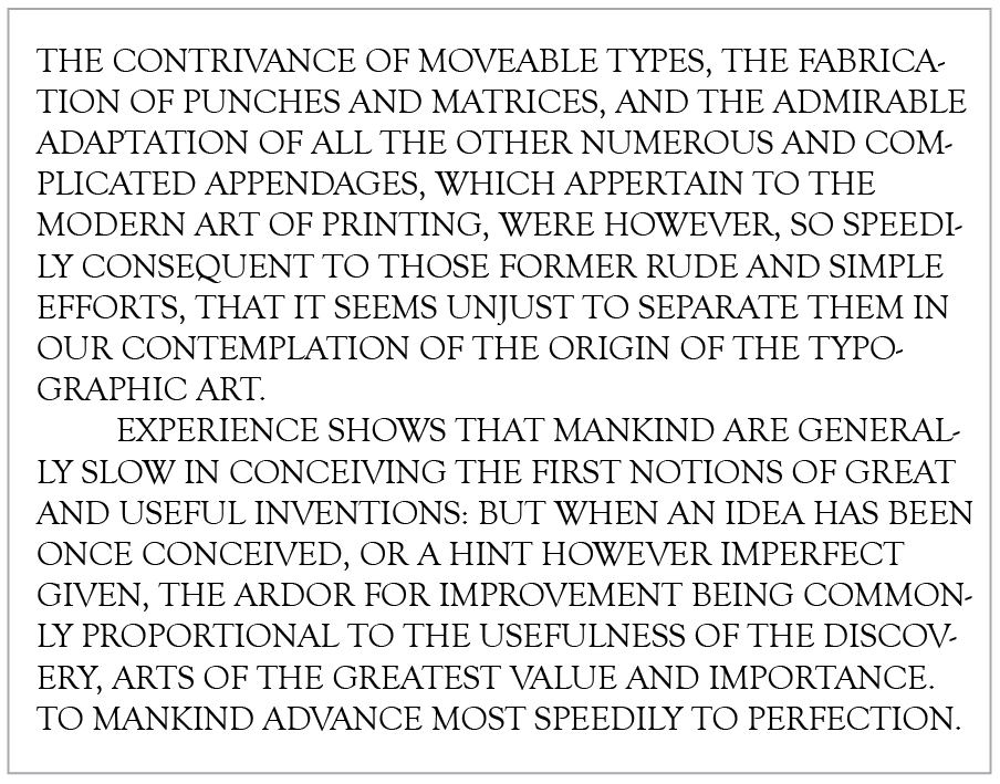 The Informed Illustrator: Typographic Don’ts and Do’s: 1. Paragraphs