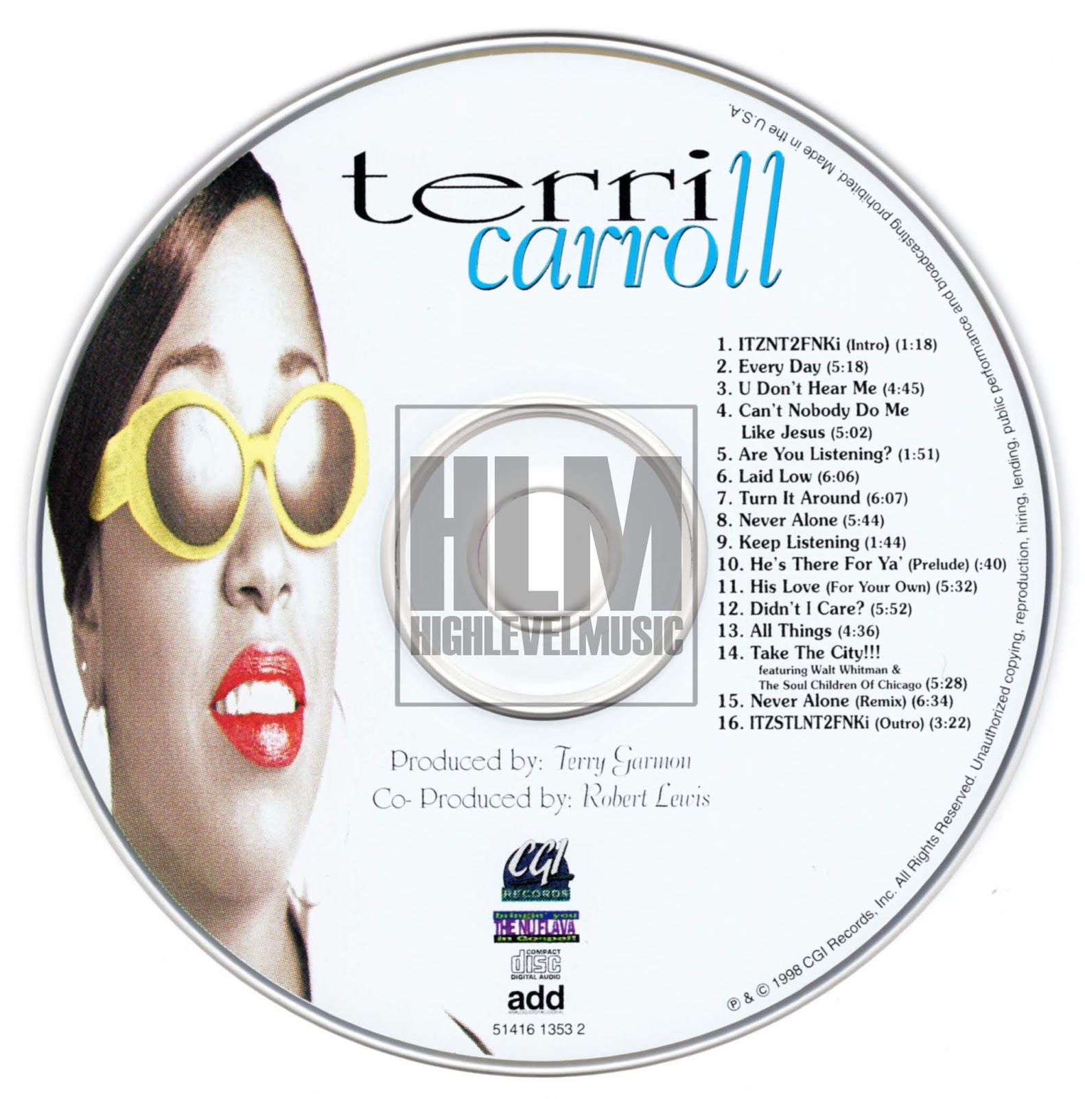 highest level of music: Terri Carroll - Terri Carroll-(Album)-FLAC-1998-hlm