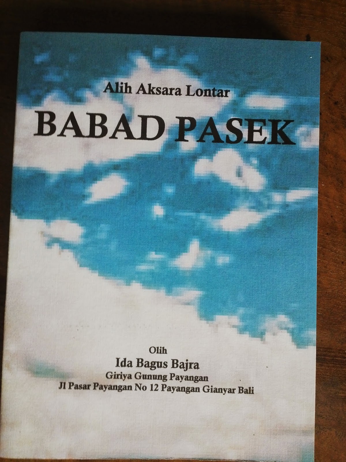 YDK BALI: Babad Pasek