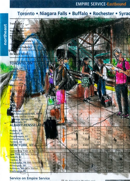 Daniel Baxter Art: Commuters