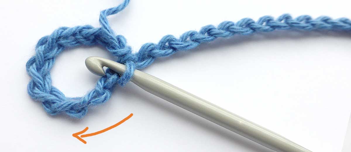 Crochet a Cord with an Eye - StoneGnome