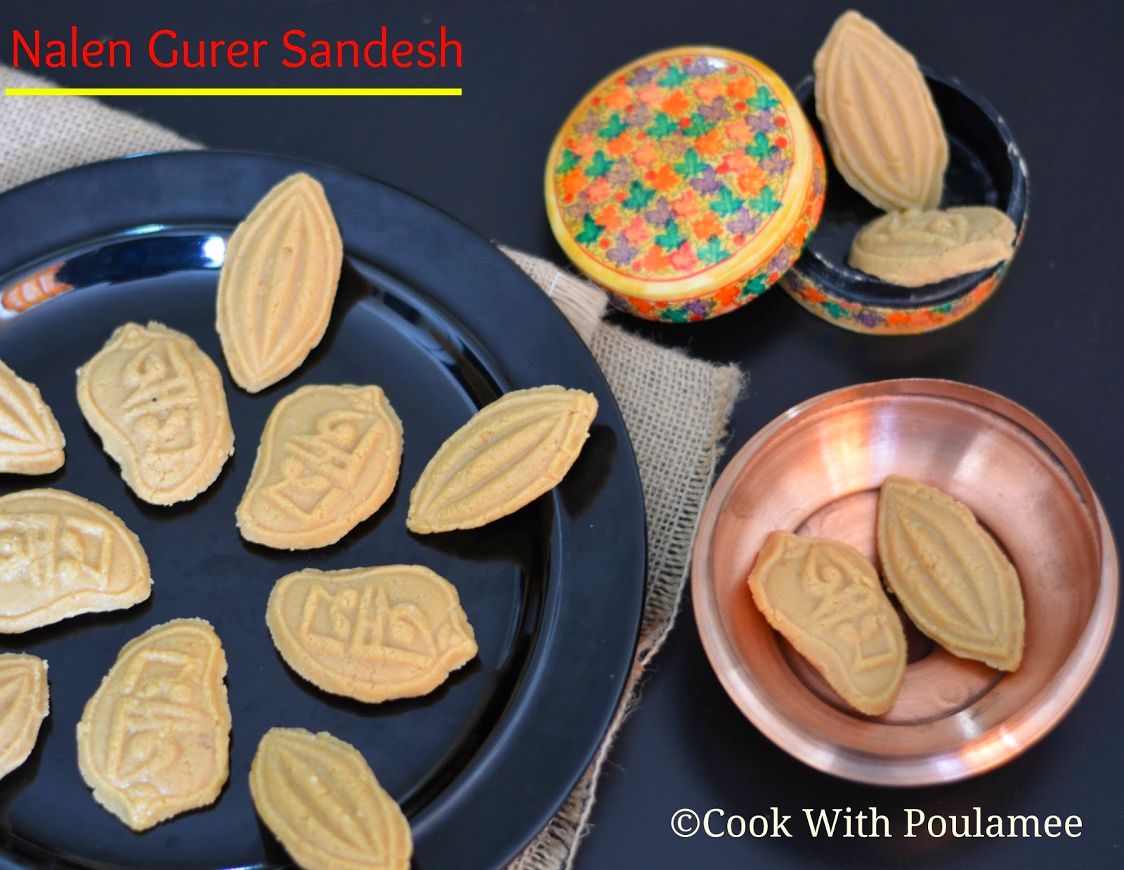 Cook With Poulamee: Nalen Gurer Sandesh: Poila Baisakh Special.