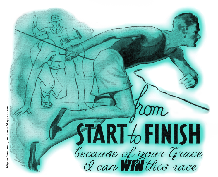 Running The Race | Christian Clip Art Review