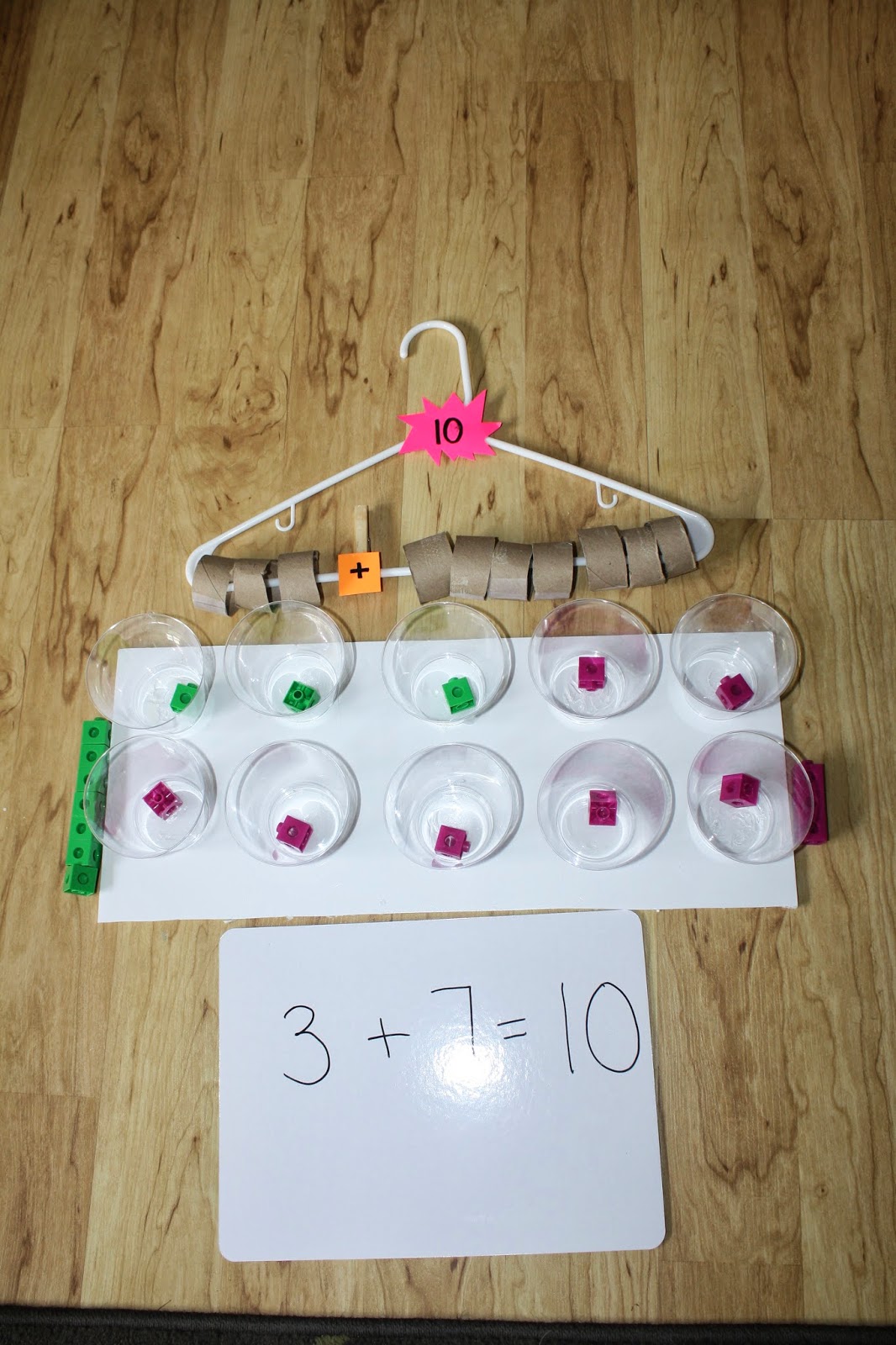 Differentiation Station Creations: Tools for Decomposing 10!