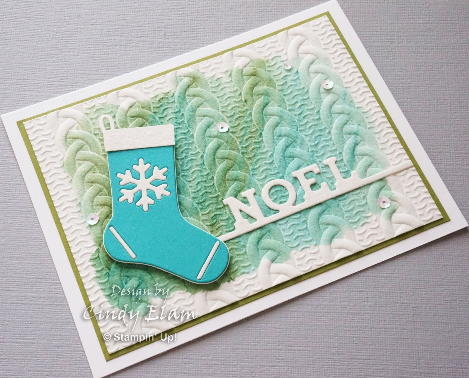 Heart's Delight Cards: Christmas Stocking