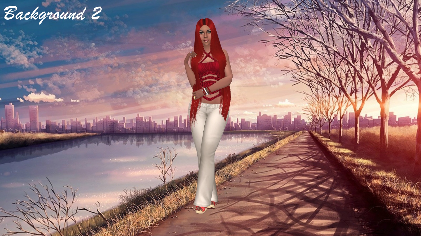 Annett's Sims 4 Welt: CAS Backgrounds "Anime" - Part 1