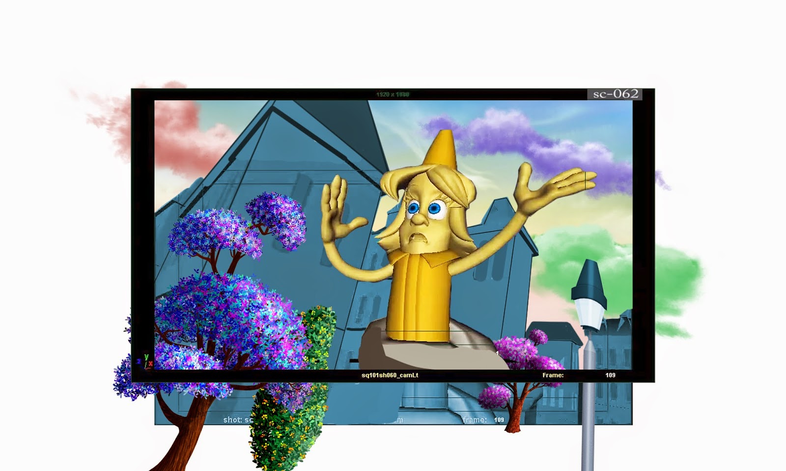 GFL Animation Studios: The Hero of Color City