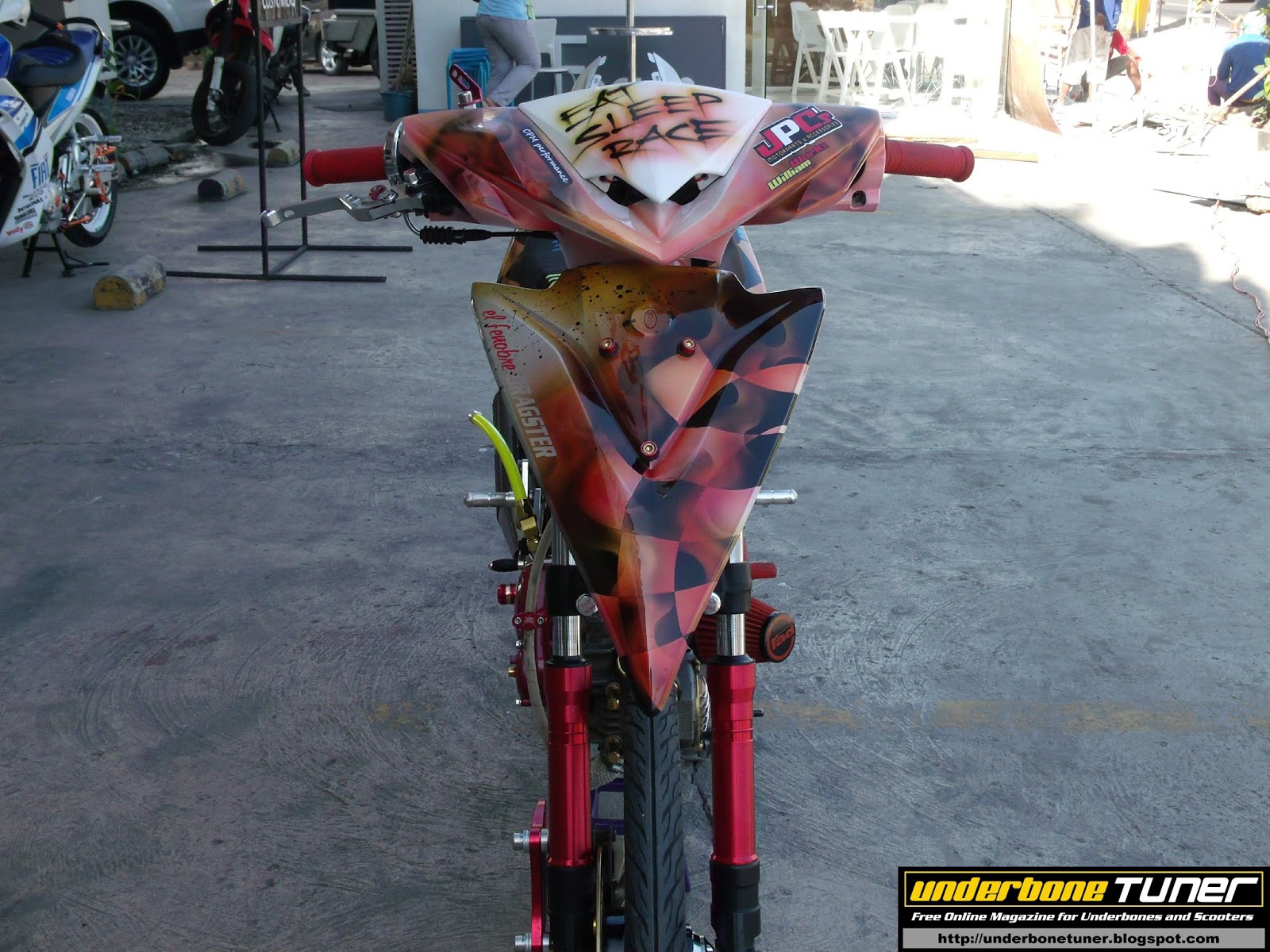 underbone tuner: Thai Style Yamaha Vega Force Dragster