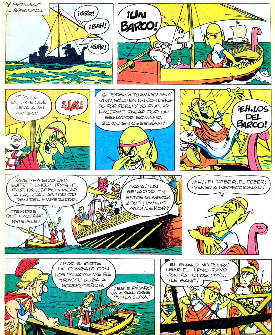 Los comics de Machete: Mampato y Xse: El cinto Espacio Temporal