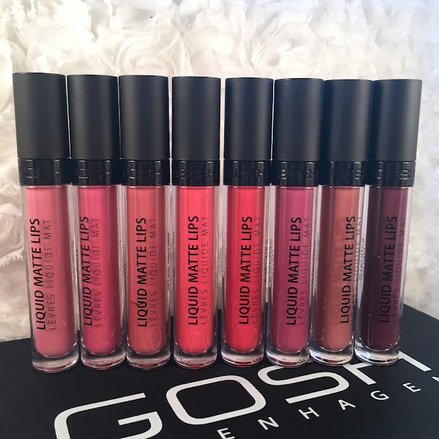 Gosh Liquid Matte Lips Review And Swatches - Spring/Summer 2017 Launch ...