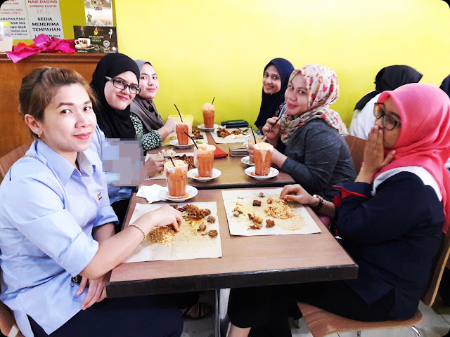 MY ALL: nasi kak wok + teh ais madu Restoran Puteri, Taman Seri Gombak