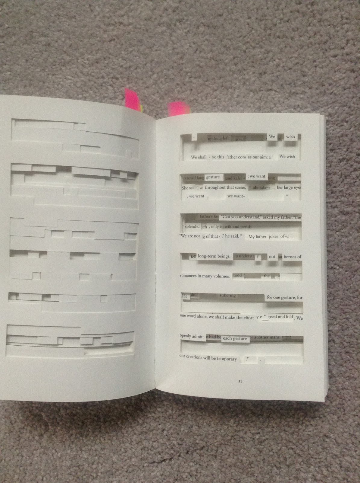 Deeper Writing (and Reading) of the World: BLACK OUT POETRY AND CARVED ...