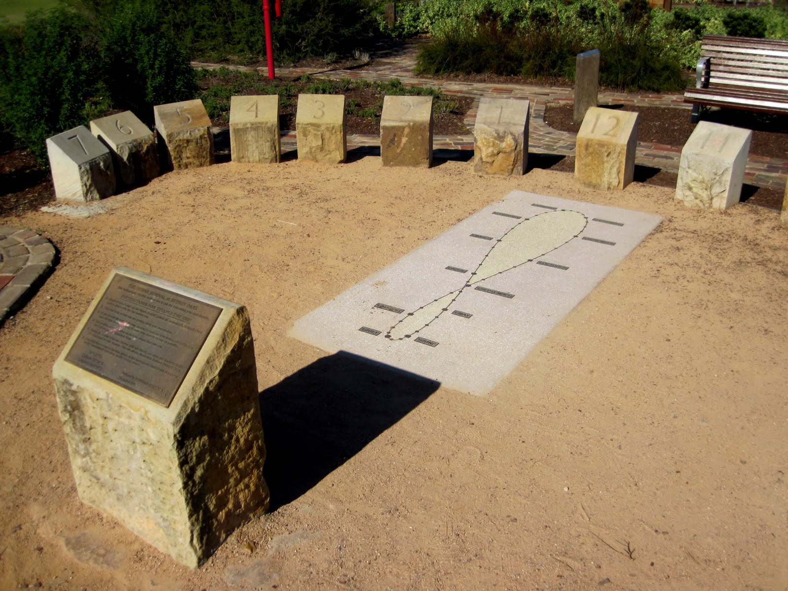 Sydney Daily Photo: The Human Sundial, Sydney Park