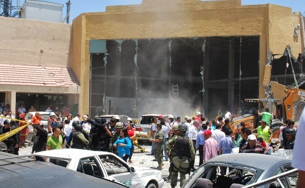 Explosión en un centro comercial de Reynosa; descartan atentado, fue ...