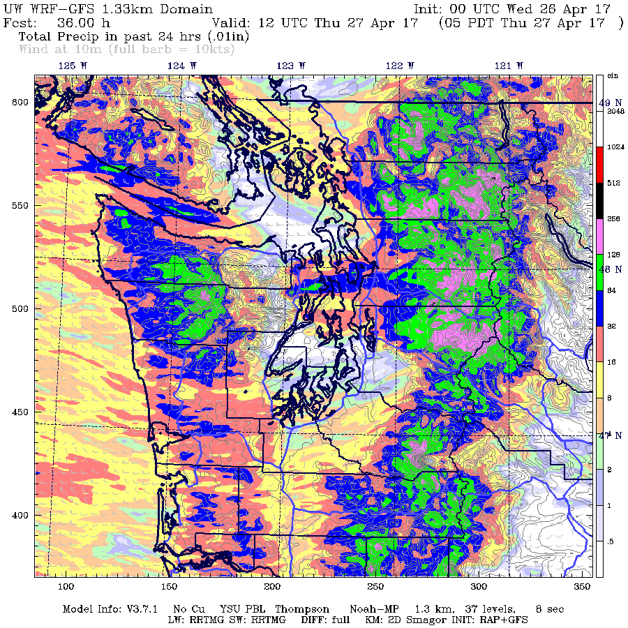 Cliff Mass Weather Blog: Strong Spring Convergence Zone Demonstrates ...