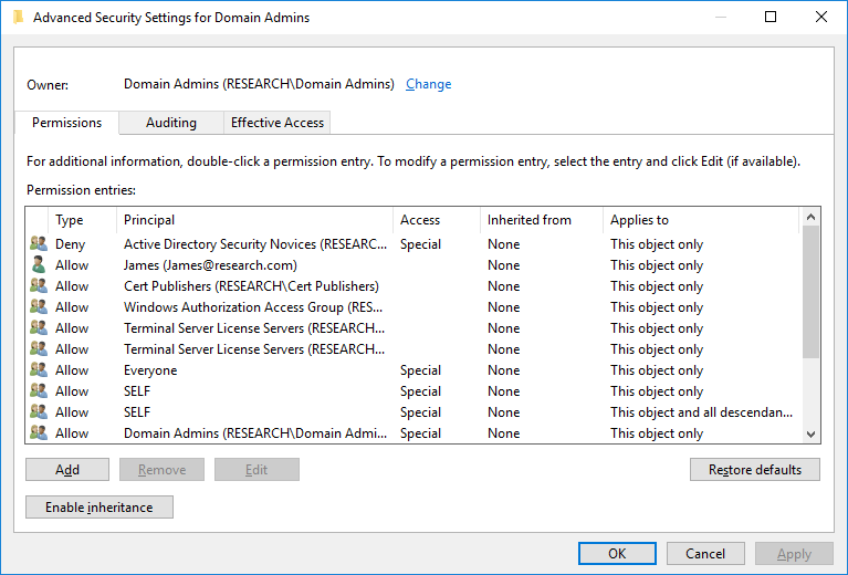 Active Directory Security Blog: How to Correctly Discover Shadow Admins ...