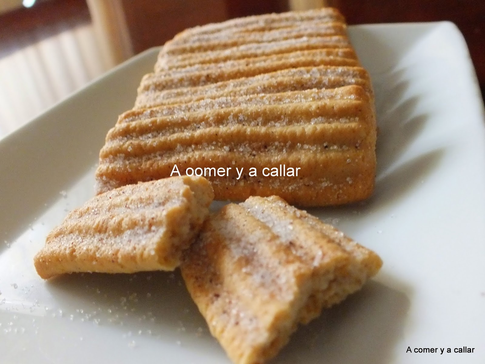 A comer y a callar: GALLETAS DE CANELA, con y sin thermomix