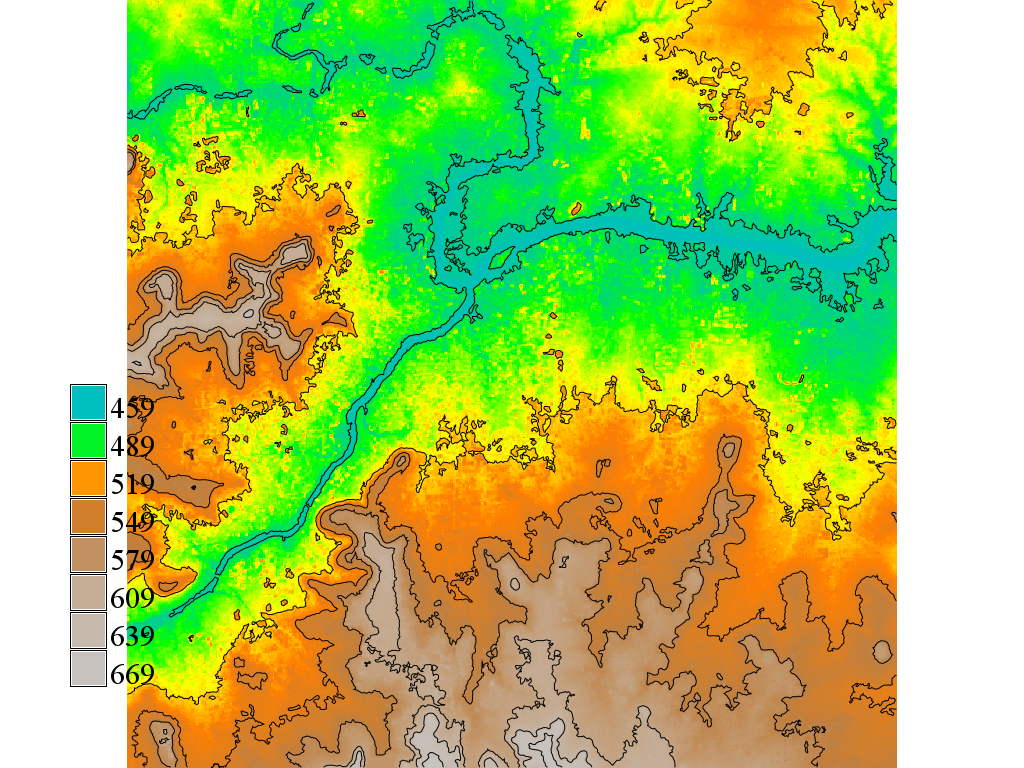 Maps of Pune: Elevation and Shaded Relief Maps