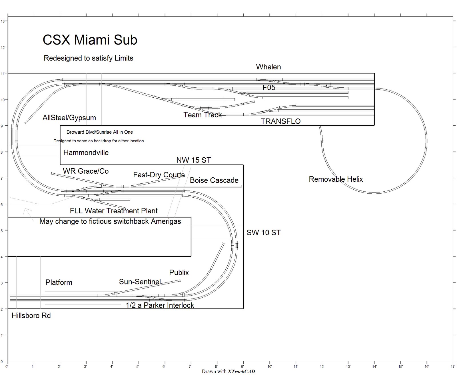 CSX Florida Business Unit Layout options | ModelRailroadForums.com