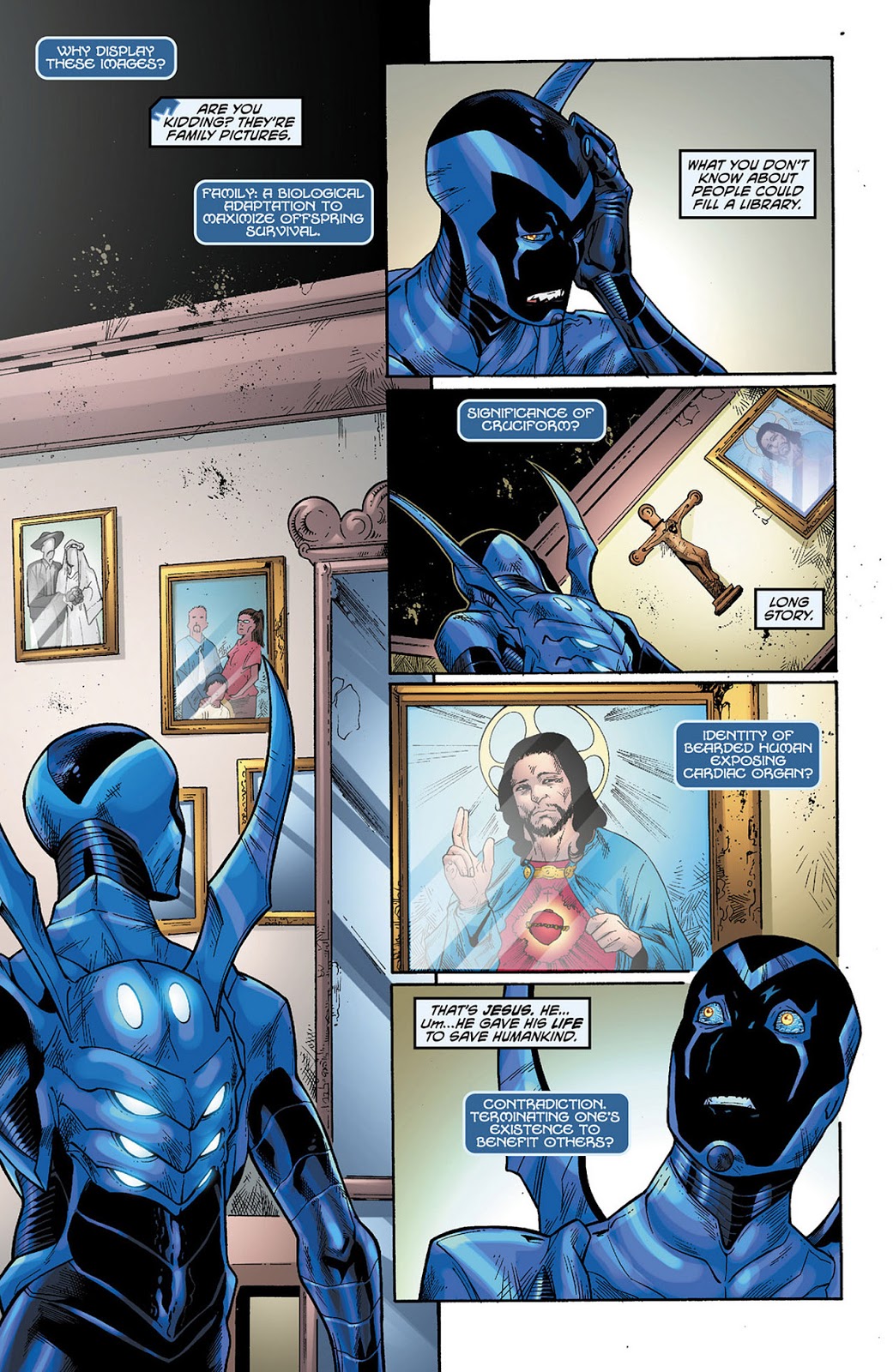 COMIC BOOK FAN AND LOVER: BLUE BEETLE: BLOOD BEETLE – DC COMICS