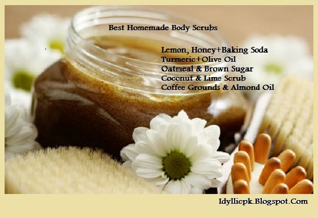 Best Homemade Body Scrubs// Natural Ways ~ Idyllic Fashion House