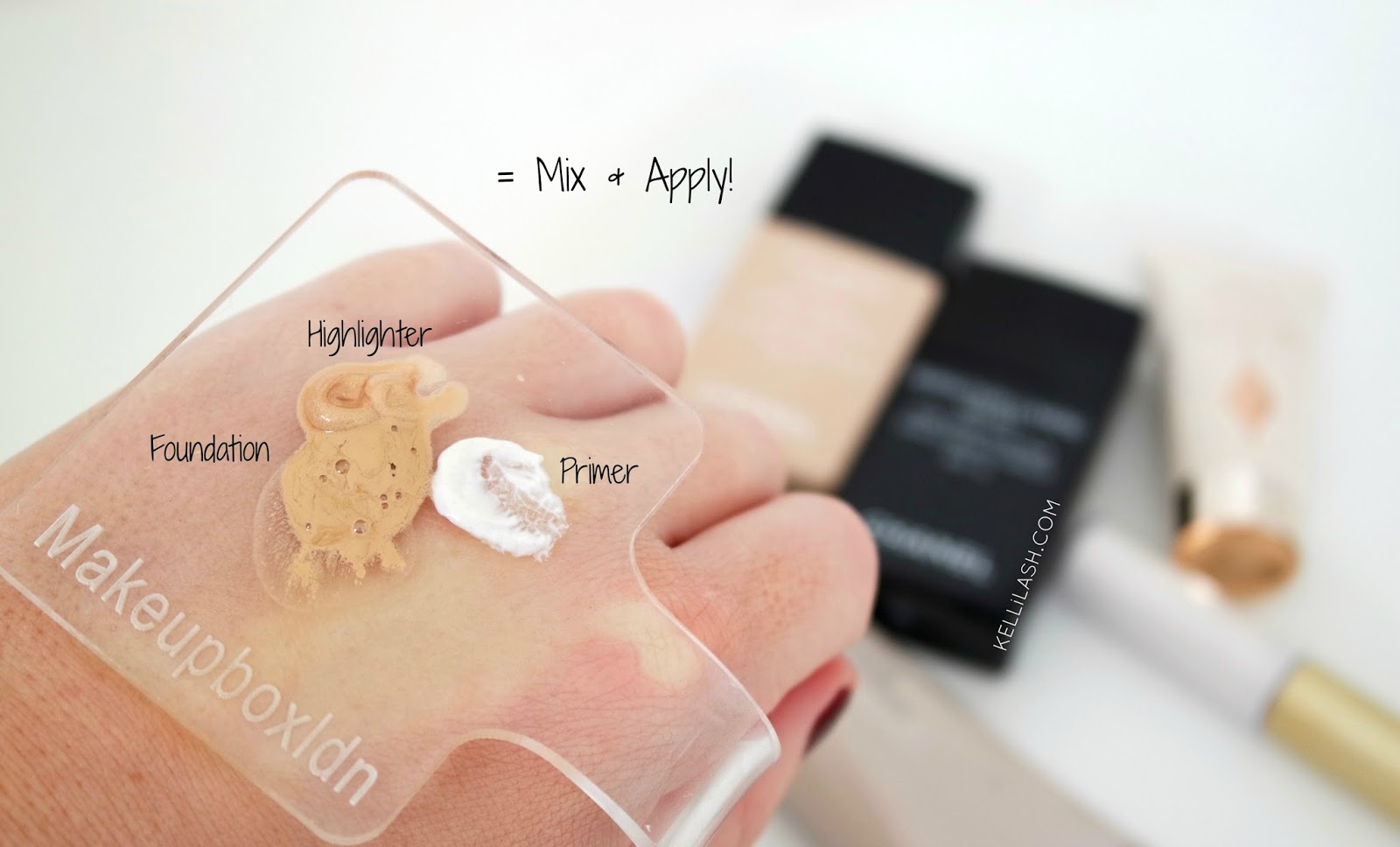 The Hand Palette • No More Make-up Mess! | KELLiLASH