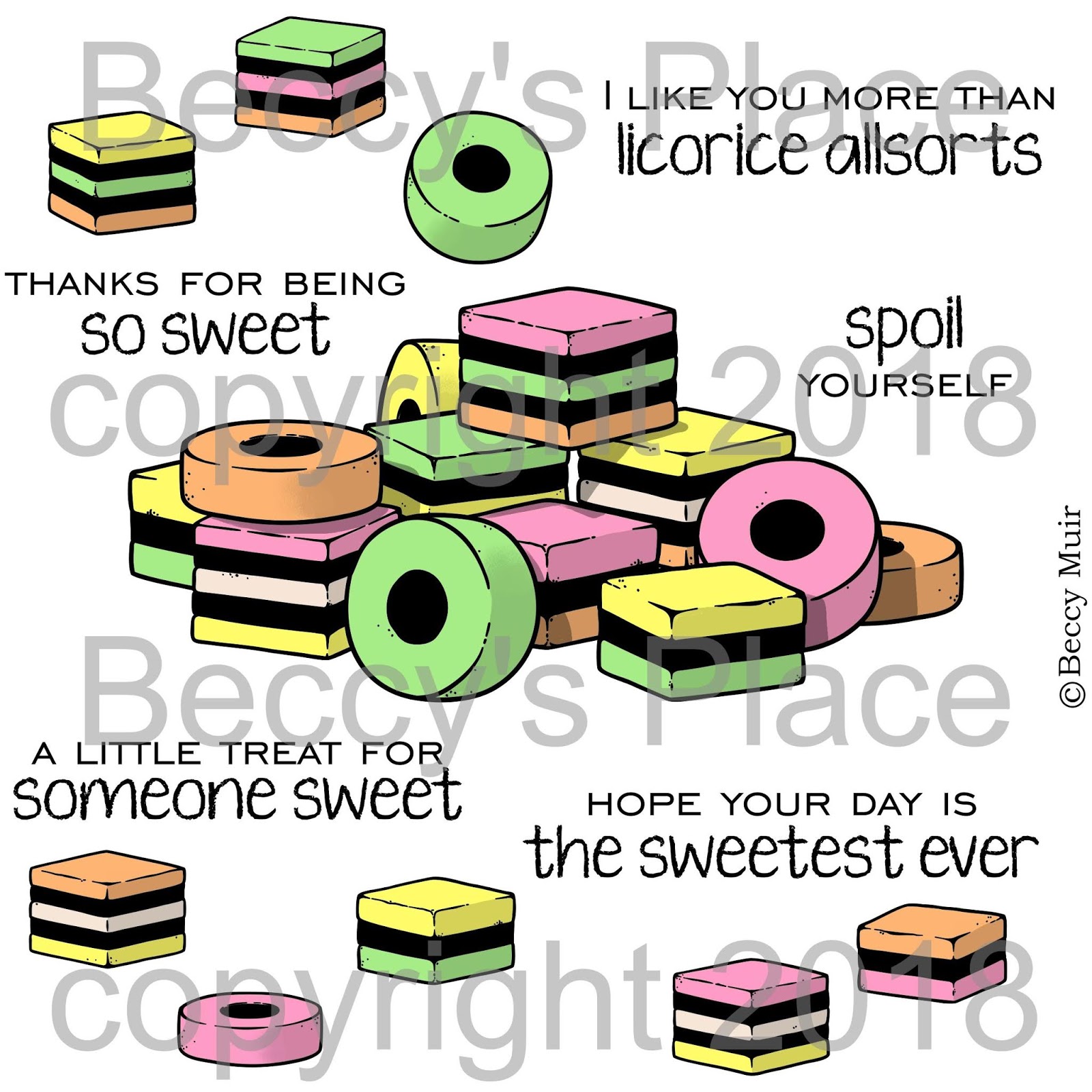 Beccy's Place: New Release: Sweet As Candy