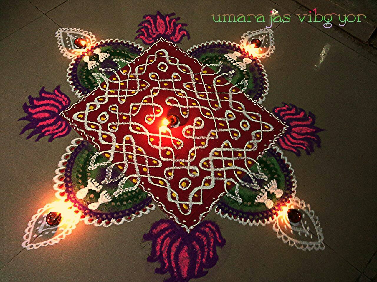 Rangoli Designs by Uma Raja