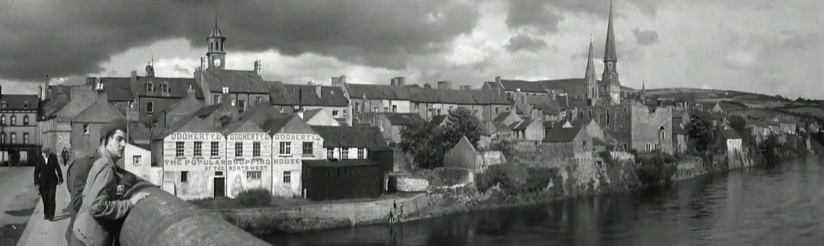 Old Strabane Blog: Panoramic view from Strabane Bridge 1943