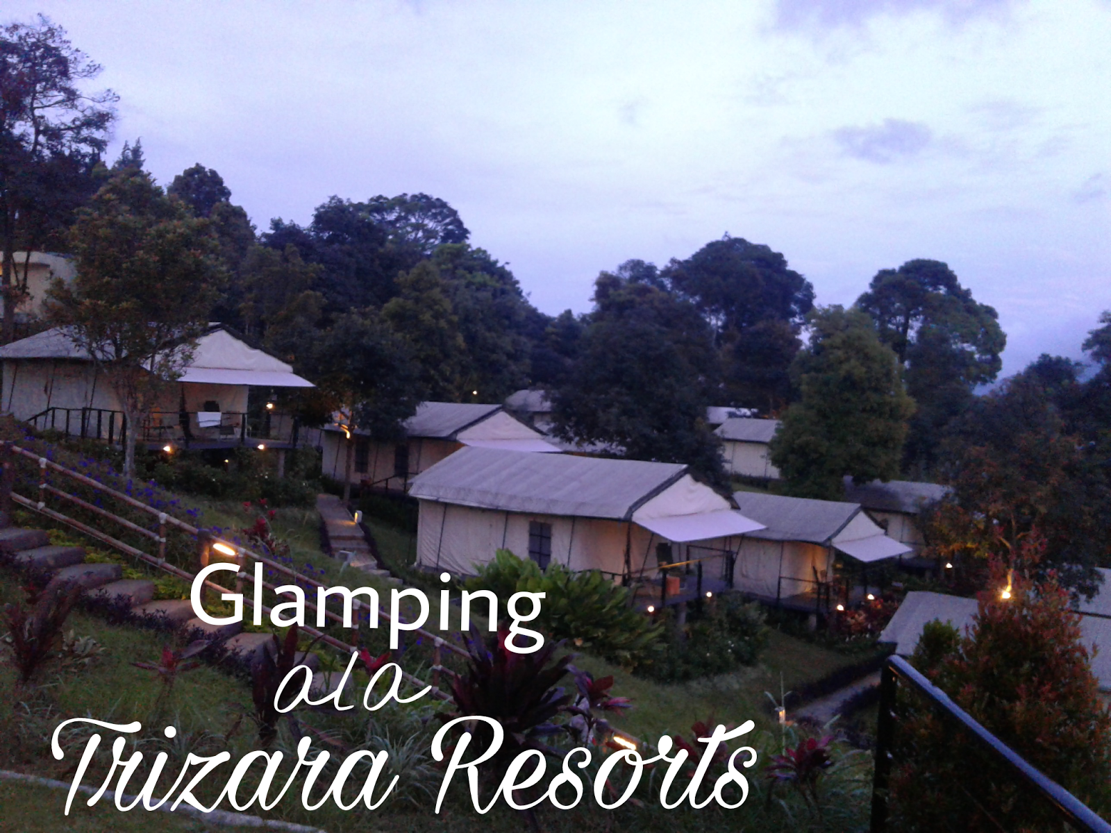 KESERUAN GLAMPING DI TRIZARA RESORTS | Kurnia Amelia