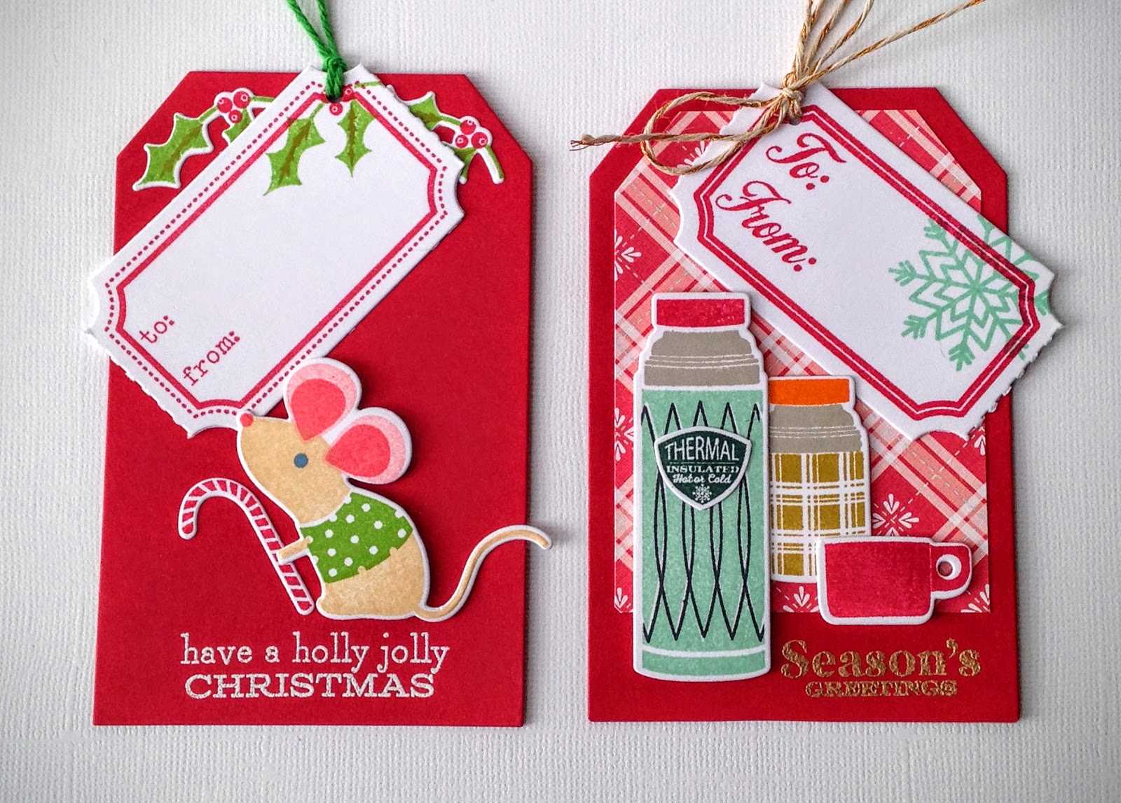 Designs By Judi: PTI Make It Monday #268 Double Layer Tags