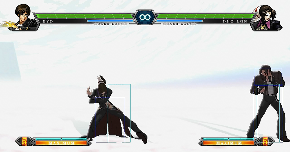 KOF XIII HITBOX: Duo Lon
