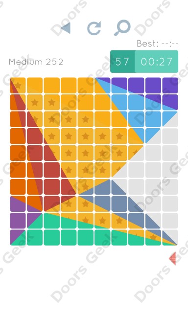 Blocks & Shapes [Medium] Level 252 Solution ~ Doors Geek