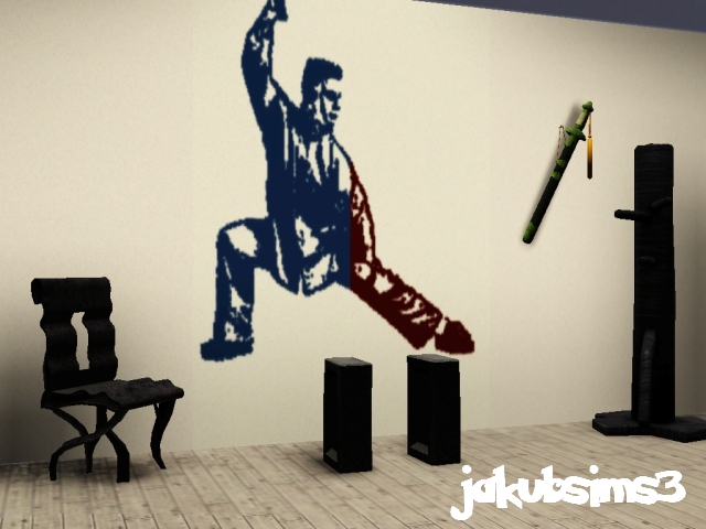 jakubsims3: Kung-Fu Wall