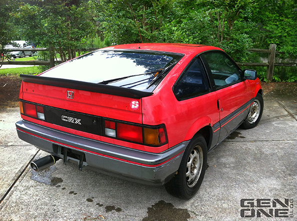 GEN ONE CRX Build - Part 1: Humble Beginnings ~ GENONE Blog