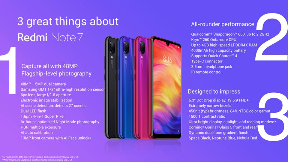 Gambar Dan Harga Redmi Note 7 (Malaysia Set) - Terbaru 2019 | YusufUltraMaN