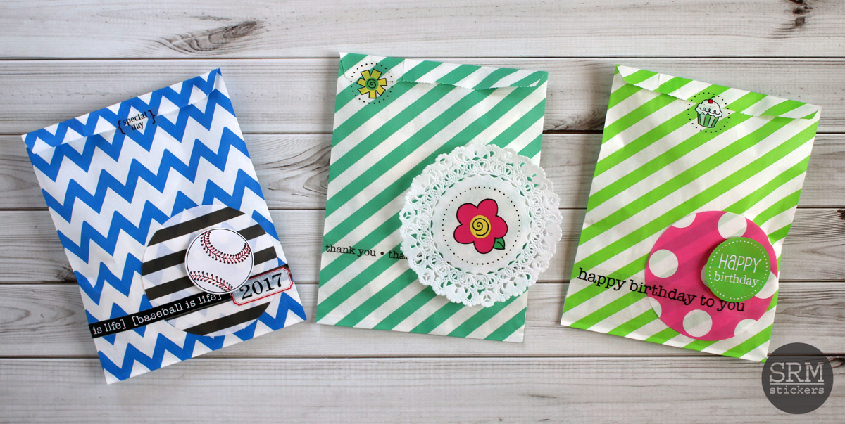 SRM Stickers: Goodie Bags for 3 Spring Occasions by Samantha