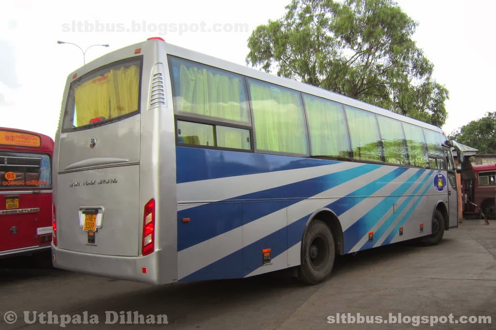 SLTB buses - ශ්‍රී ලංගම බස්: Ashok Leyland Viking AC luxury bus from ...