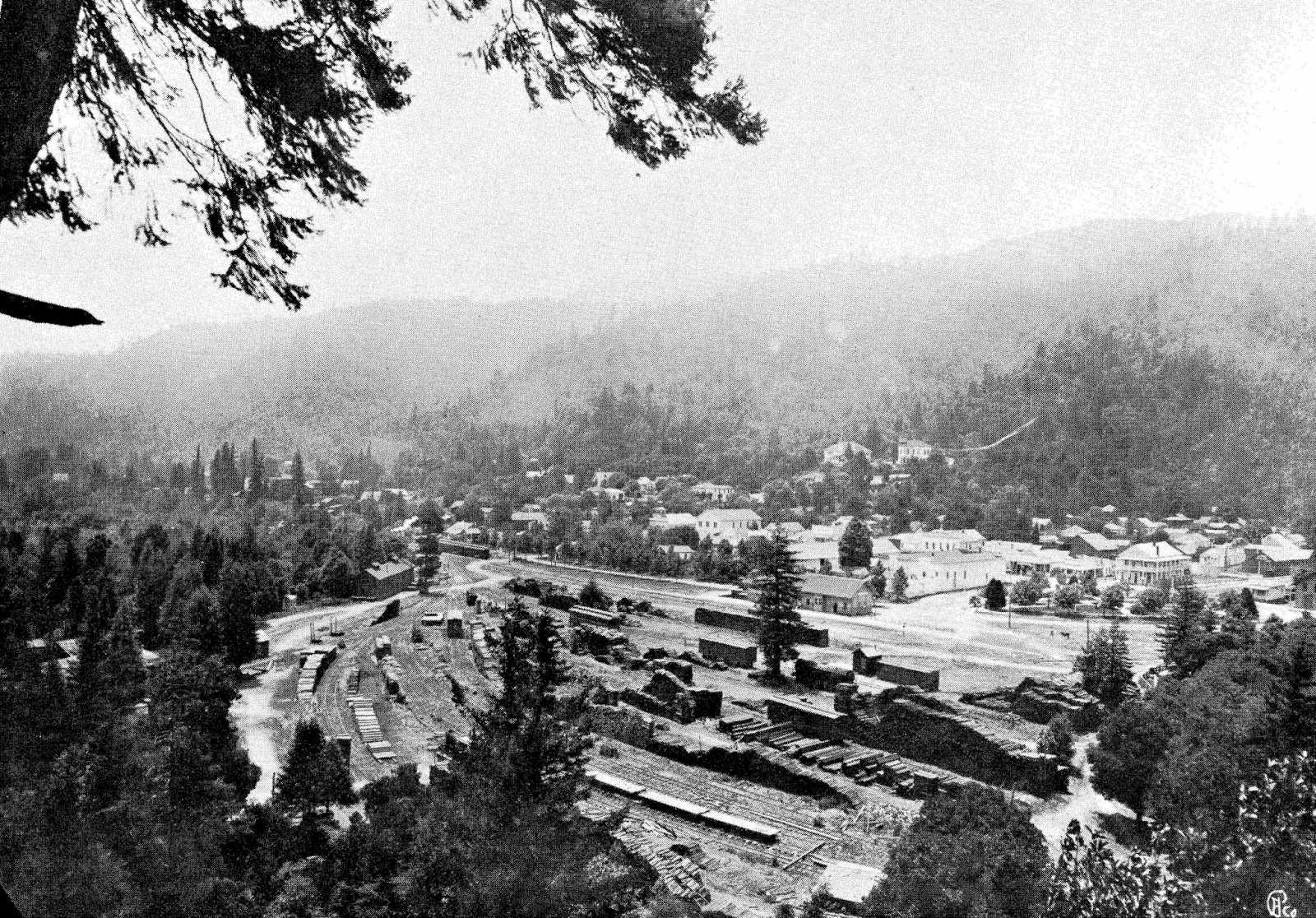 Santa Cruz Trains: Railroads of the Monterey Bay: Stations: Boulder Creek