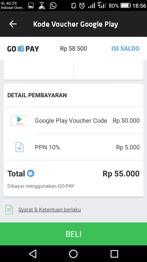 Beli Buku dengan Voucher Google Play melalui GO-JEK ( Bagian 1 ) | Blog Buku