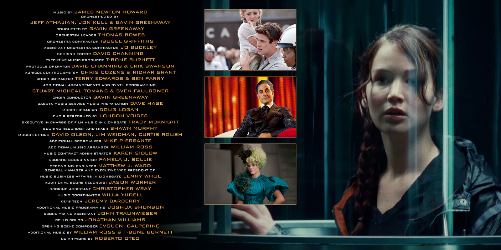 Soundtrack List Covers: The Hunger Games Complete (James Newton Howard)